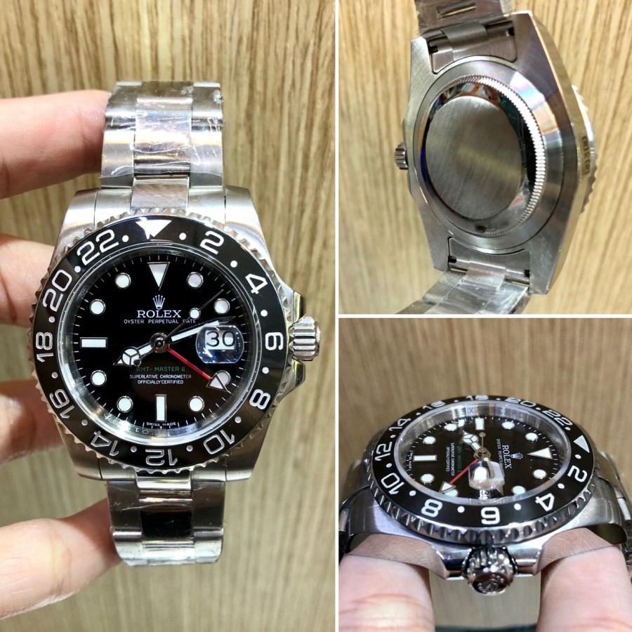 Jual Jam Tangan Rolex GMT Master II Body Swiss Indonesia|Shopee Indonesia