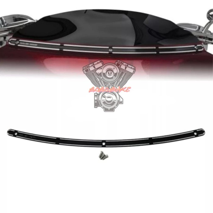 Jual MOTOR-WINDSHIELD- TRIM WINDSHIELD HARLEY TOURING ELECTRA ULTRA ...