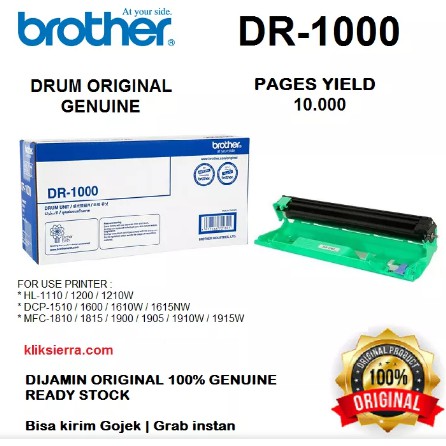 Jual BROTHER Drum DR-1000 | DR1000 Original | Shopee Indonesia