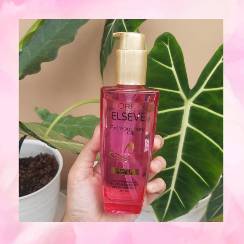 Jual Serum Rambut Loreal Paris Elseve Extraordinary Eclat Imperial Pink ...