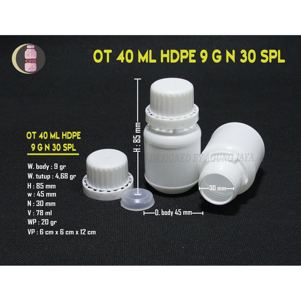 Jual Botol Ot 40 Kapsul /Botol Kapsul/Botol Obat/Botol Tablet/ Botol ... Jual Botol Ot 40 Kapsul /Botol Kapsul/Botol Obat/Botol Tablet/ Botol ...