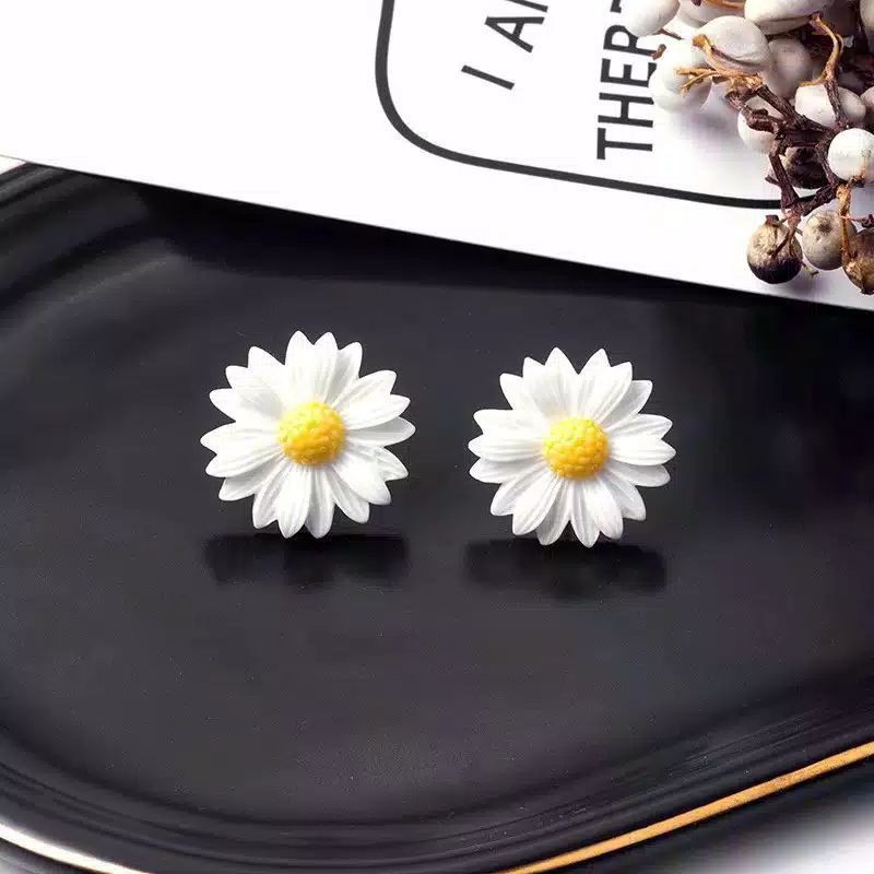 Jual ANTING / ANTING BUNGA DAISY CANTIK 1PASANG | Shopee Indonesia