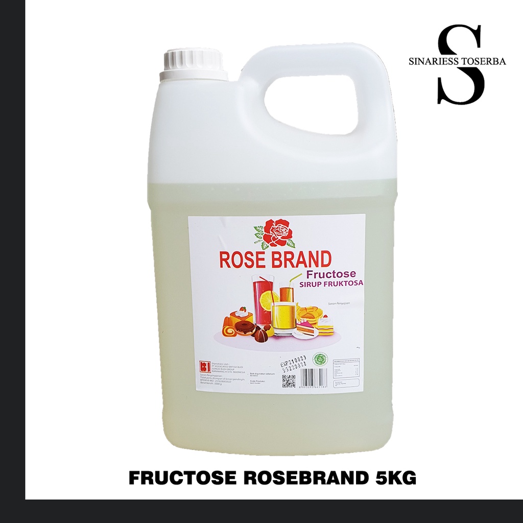 Jual Gula Cair Fructose Rosebrand 5kg Jirigen | Shopee Indonesia