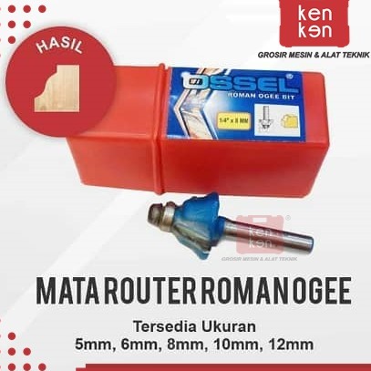Jual MATA ROUTER TRIMMER KAYU ROMAN OGEE BIT | Shopee Indonesia