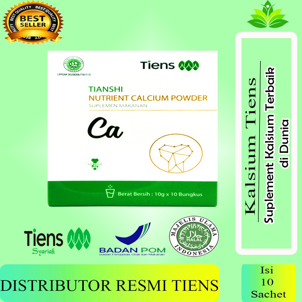 Jual Susu Kalsium Tiens Nutrient High Calcium Powder NHCP | Shopee ...