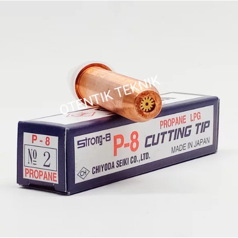 Jual CHIYODA LPG CUTTING TIP NO 2 STRONG 8 JAPAN - PROPANE CUTTING NOZZLE ST 8 - MATA LAS ...