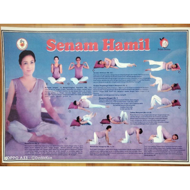 Jual (98) POSTER SENAM HAMIL | Shopee Indonesia