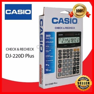 Jual KALKULATOR MEREK CASIO DJ-240 (14DIGIT) | Shopee Indonesia