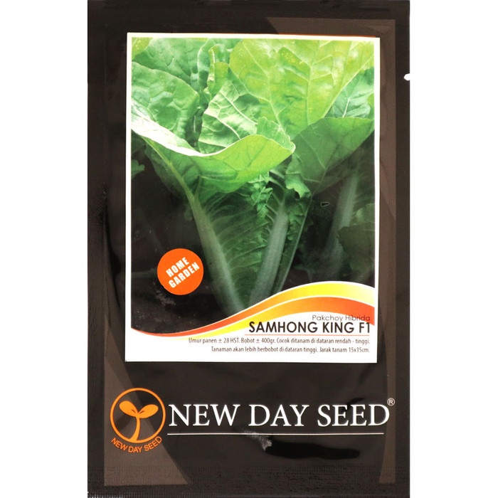 Jual Tanaman-Bibit-Benih- Benih New Day Seed Sawi Keriting/ Samhong King -Benih-Bibit-Tanaman ...