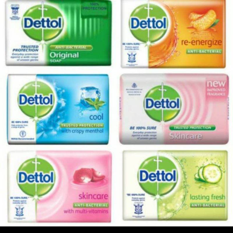 Jual Dettol Original 100 gr / Dettol Sabun Batang / Detol Original ...