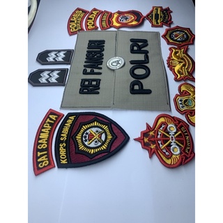 Jual BET POLRI KORPS SABHARA LIST MERAH (TIMBUL) | Shopee Indonesia