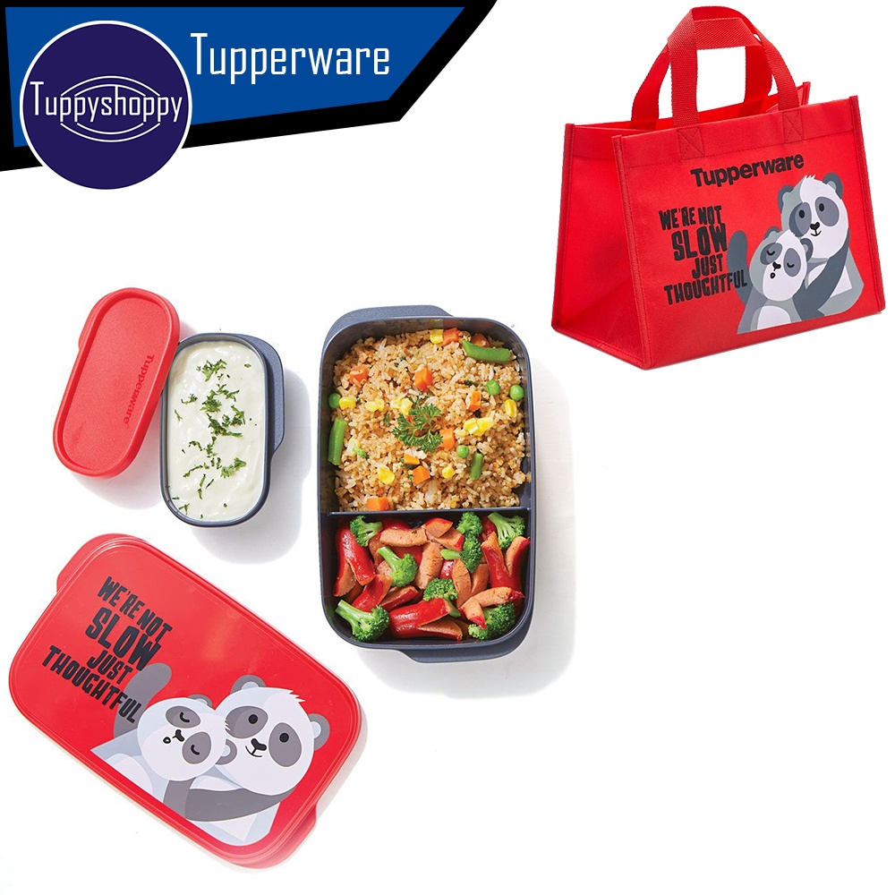 Jual Foodie Buddy Tempat Makan Lucu Panda Tupperware Tempat Makan Anak ...