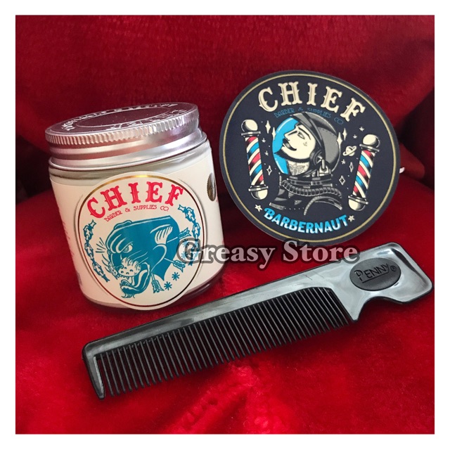 Jual Pomade Chief Panthera Hybrid Firm Hold Free Sisir Saku dan Sticker ...