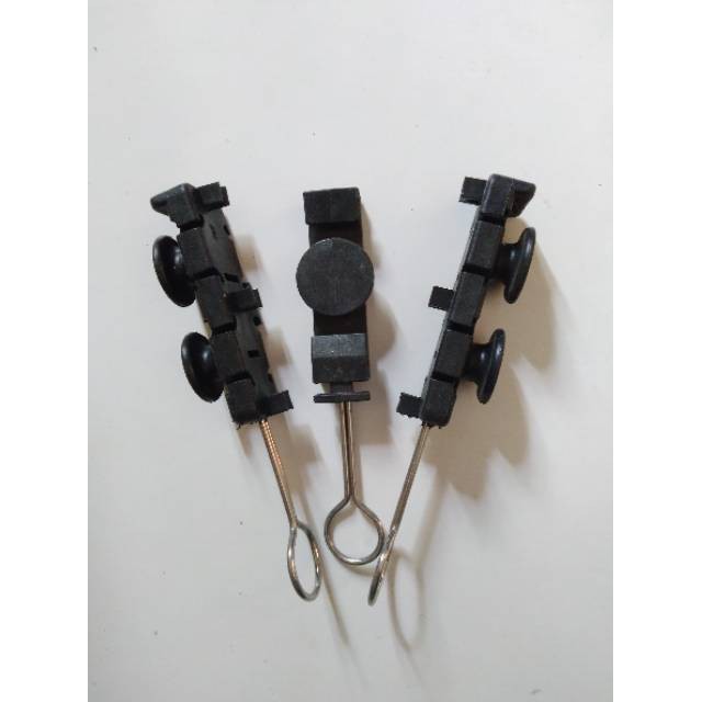 S Clamp Pengait Kabel FO DW Drop Core Fiber Optik FTTH | Shopee Indonesia