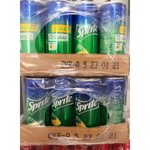 Jual SPRITE Can SLIM ( 24 x 250ml ) | Shopee Indonesia