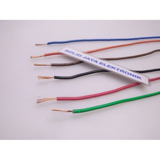 Jual KABEL TUNGGAL AWG 0.75 MM NYAF KABEL SERABUT PERDANA TEMBAGA ASLI KABEL ELEKTRONIK KABEL ...