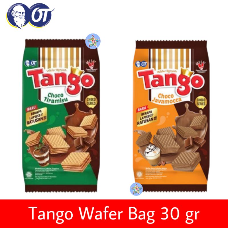 Jual Tango Wafer Kemasan Bag 30 gr isi 10 pc/pak | Shopee Indonesia
