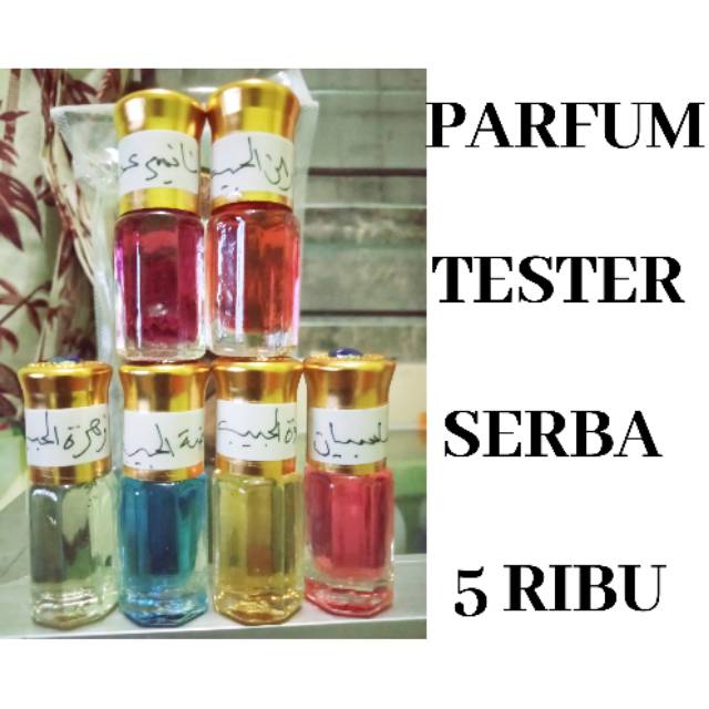 Jual TESTER PARFUM BOTOL 3 MILI | Shopee Indonesia