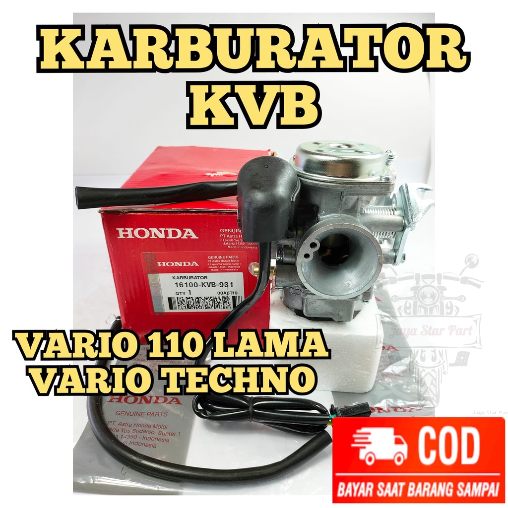 Jual ORI KARBURATOR HONDA KVB ORIGINAL ASLI KEIHIN PRESISI SIAP PASANG ...