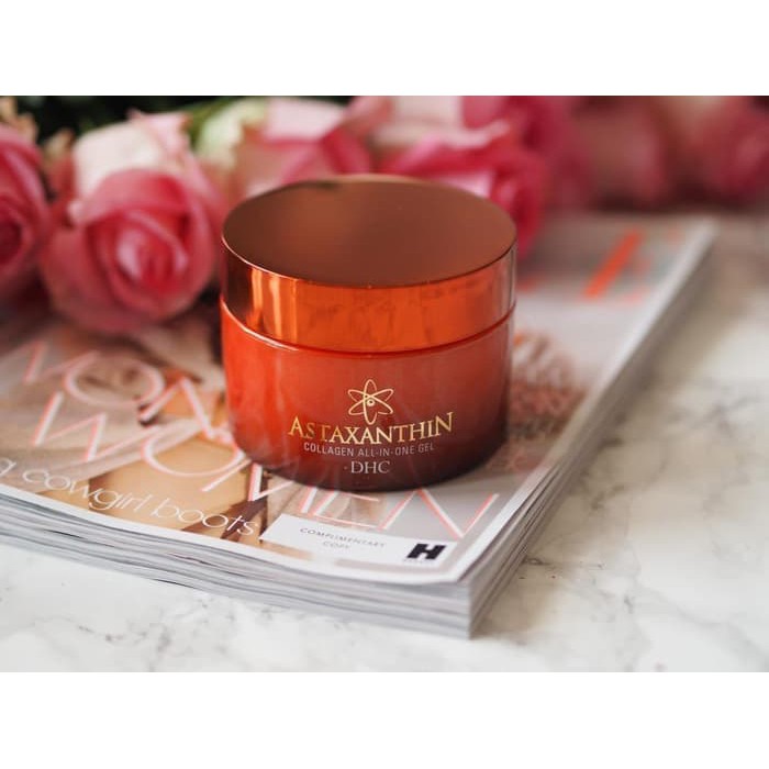 Jual DHC Astaxanthin Collagen Face Cream 80g All-in-one Gel Moisturizer | Shopee Indonesia