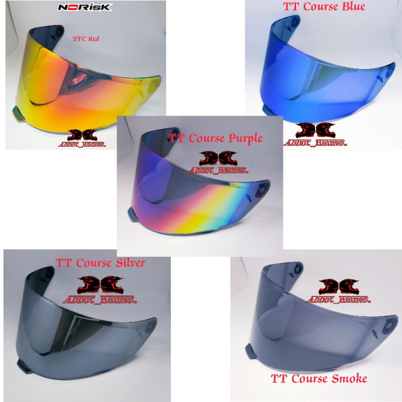 Jual Visor KYT TTC KYT TT Course Iridium | Shopee Indonesia