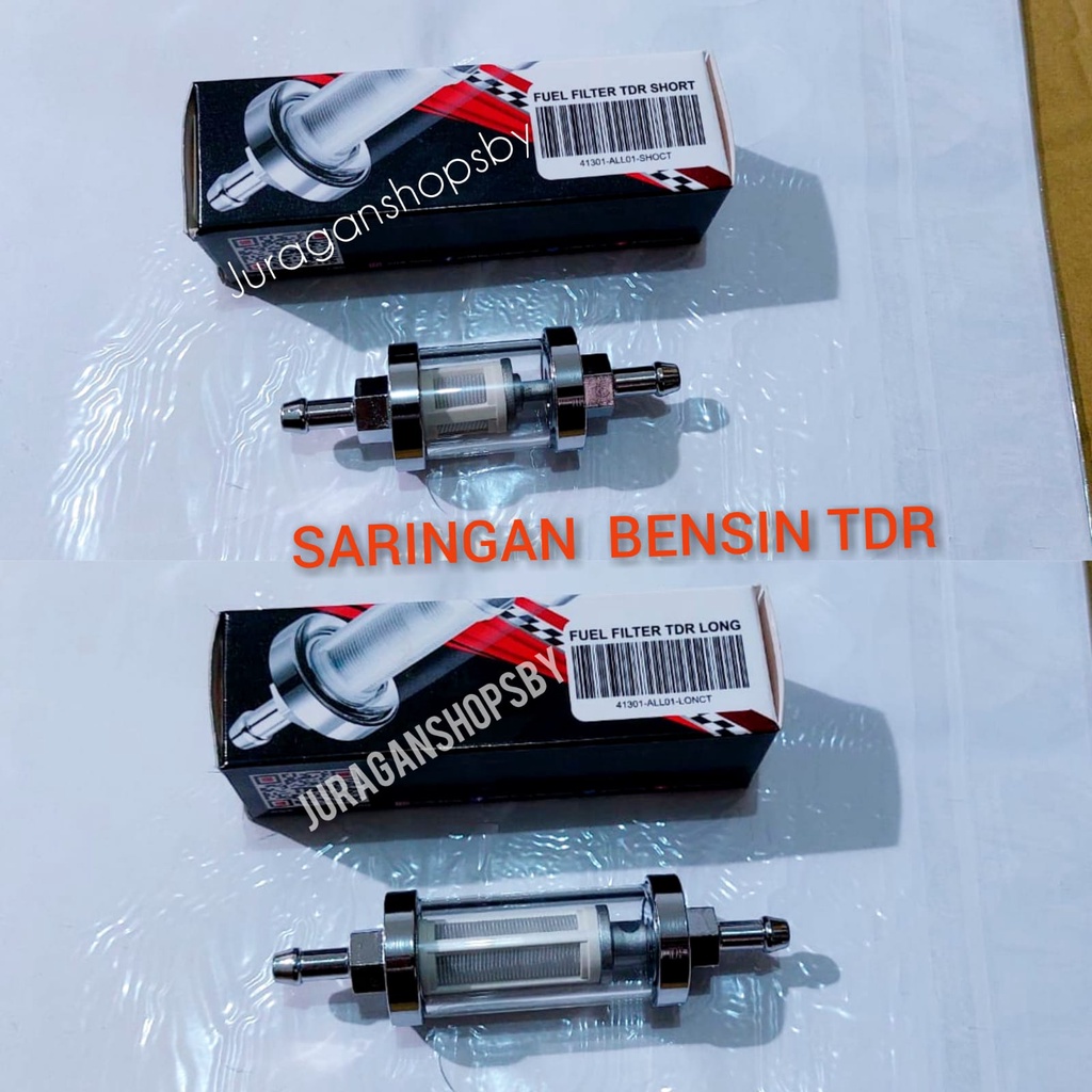 Jual Saringan Filter Bensin Motor TDR Fuel filter TDR racing Original ...