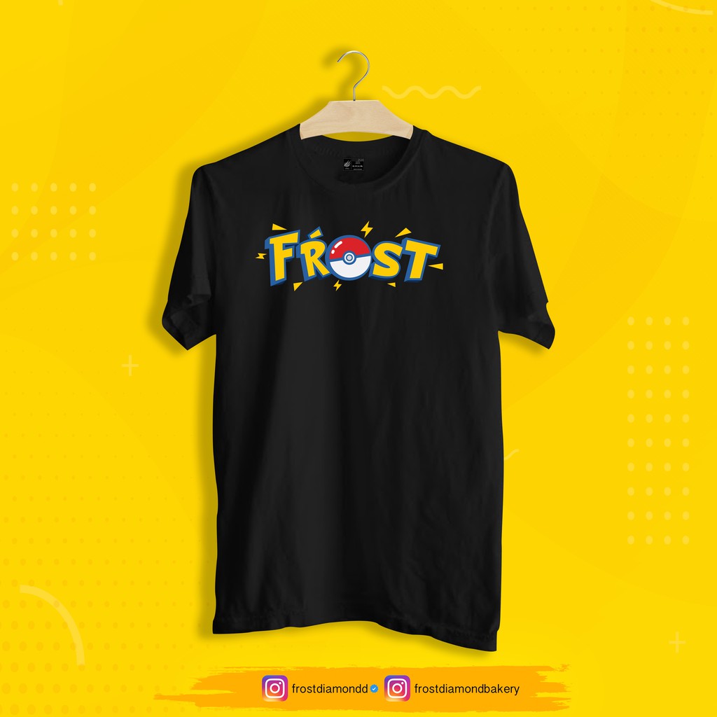 Jual FROST T-Shirt Pokemon FROST DIAMOND (Limited Edition) | Shopee ...