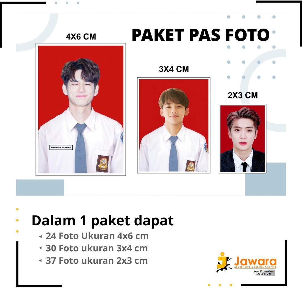 Jual PRINT PAKET PAS FOTO MURAH JAWARA PRINTING Indonesia|Shopee Indonesia