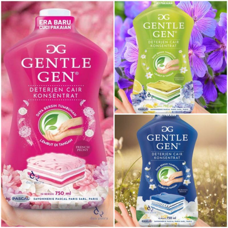 Jual Gentle gen detergen cair konsentrat 750ml | Shopee Indonesia