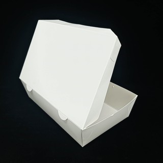 Jual LUNCH BOX MAKANAN - PAPER BOX UKURAN L PUTIH - LARGE - FOODGRADE ...