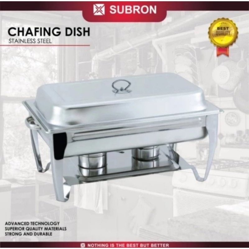 Jual Pemanas Segi Jumbo SUBRON / Square Chafing Dish Jumbo SUBRON ...