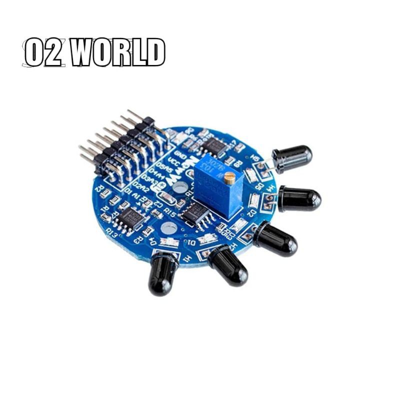 Jual 5 channel flame deterctor sensor modul pendeteksi api 5 arah ...