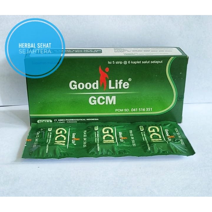 Jual GCM Good Life Gcm Kaplet Gcm good life- Otot Tulang dan Sendi ...