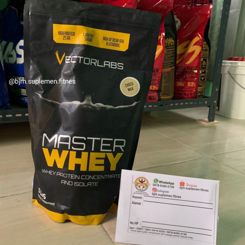 Jual Master Whey 3lb (Untuk Rasa Silahkan Tanyakan Terlebih Dahulu ...