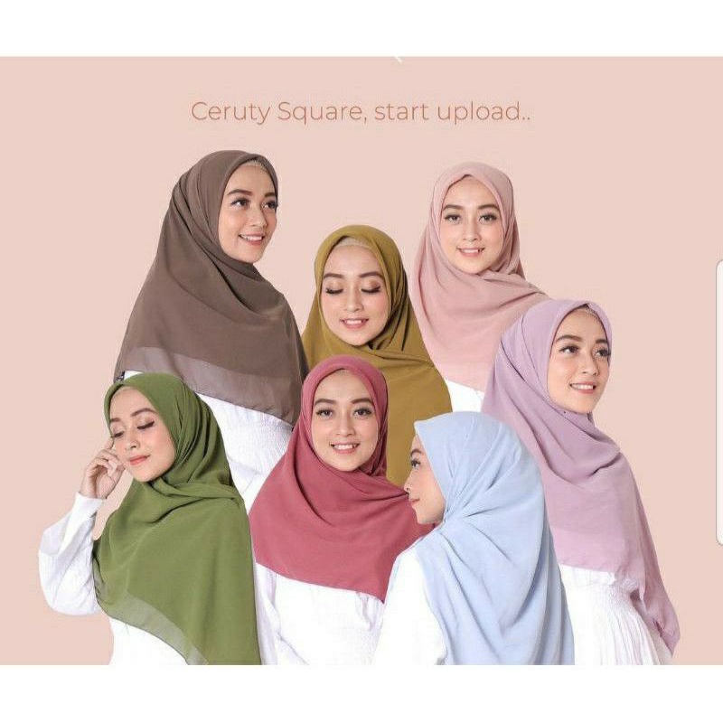 Jual ceruty babydoll segi empat 120x120 | Shopee Indonesia