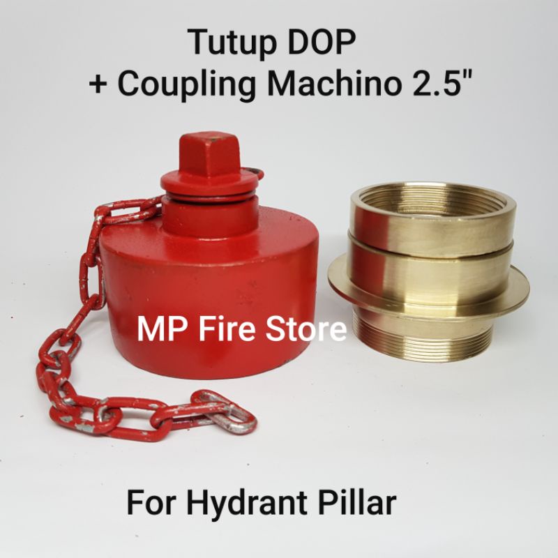Jual TUTUP HYDRANT PILLAR 2.5 in FULLSET + ADAPTOR MACHINO FIRE BLANK ...