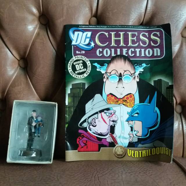 Jual DC COMICS CHESS COLLECTION ISSUE 29 VENTRILOQUIST EAGLEMOSS ...