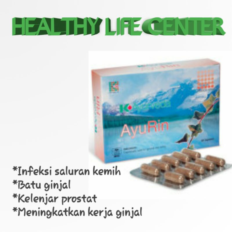 Jual K_AYURVEDA AYURIN,GAGAL GINJAL, KELENJAR PROSTAT, INFEKSI SALURAN ...