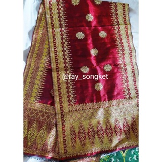 Jual SONGKET PANDAI SIKEK ASLI PADANG SUMATERA BARAT (GOLD) | Shopee ...