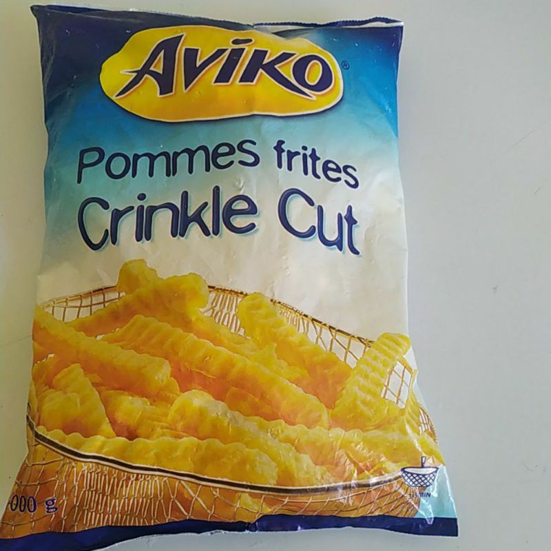 Jual Crinkle french fries aviko 1kg | Shopee Indonesia