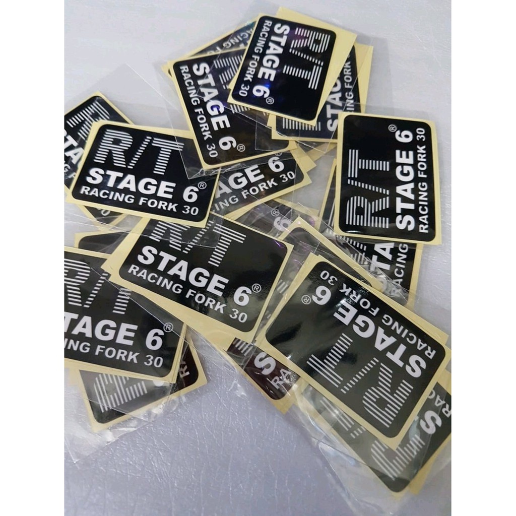 Jual Stiker / Sticker Shock RTstage Kiri Kanan | Shopee Indonesia