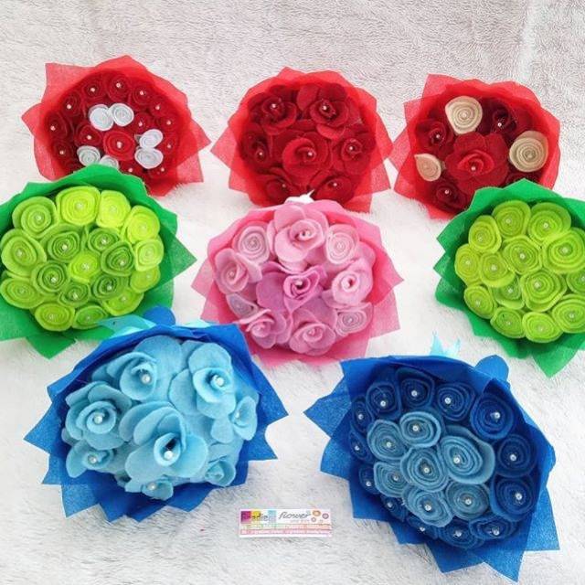 Jual Buket bunga flanel murah buket flanel bunga wisuda buket unik ...