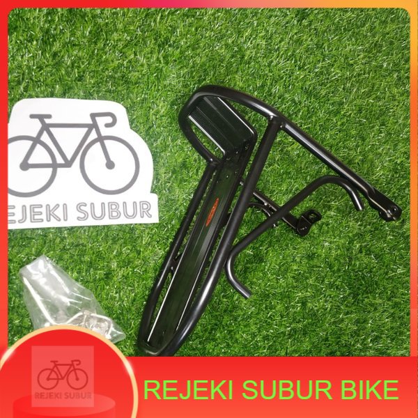 Jual bagasi Rak Depan Sepeda Bahan Aluminium Alloy Pannier OVAL Touring ...