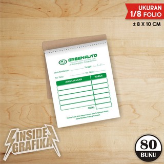 Cetak Bikin Nota Rangkap 2 Ply Kwitansi Kuitansi Cuci Mobil / Car Wash ...