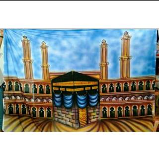 Jual Background foto kabah/manasik haji ukuran 2,5x3 Meter | Shopee ...