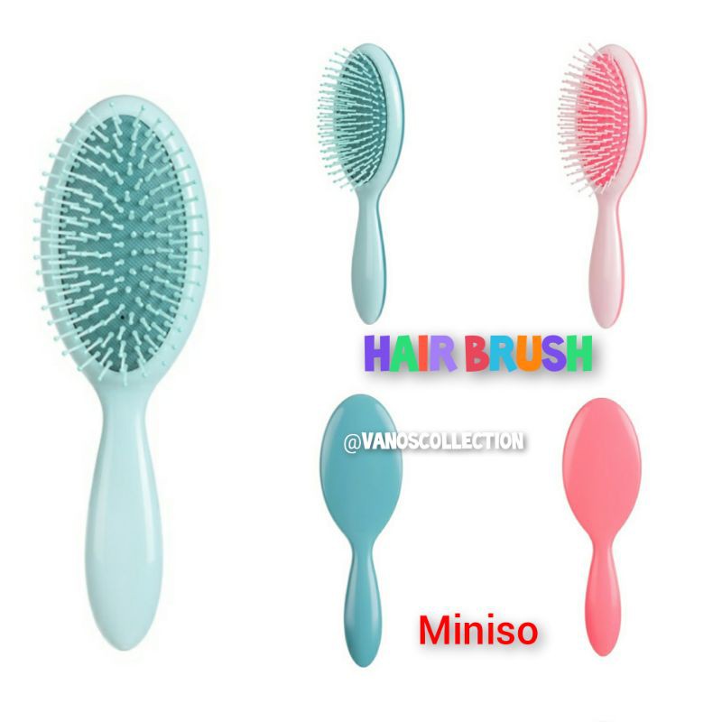 Miniso Cushion Hair Brush Sisir Miniso Baru | Shopee Indonesia