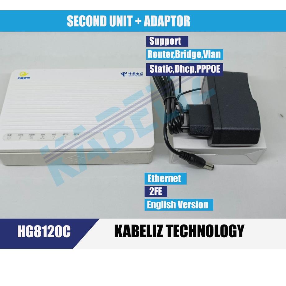 Jual Terbaru. ONU EPON HUAWEI HG8120C ONT NON WIFI SUPPORT ALL OLT EPON ...