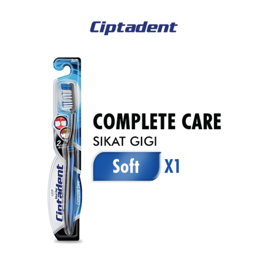 Ciptadent Toothbrush Complete Care Soft | Shopee Indonesia
