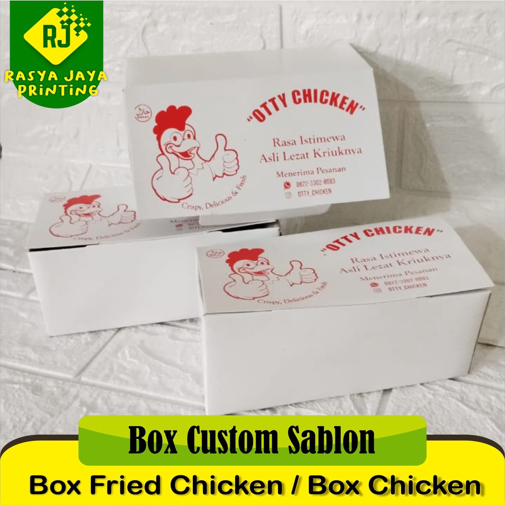 Jual Box Ayam / Kotak Fried chicken / Box Fried Chicken / Lunch Box ...