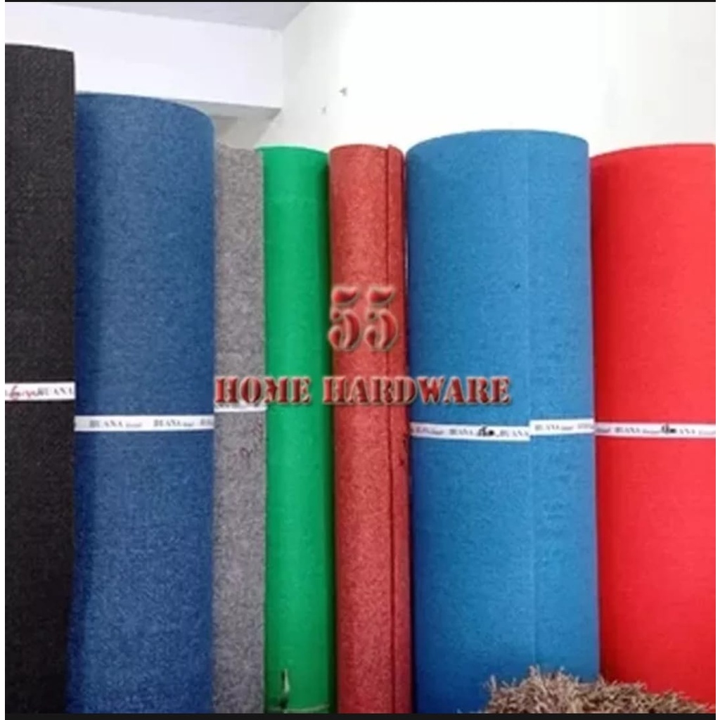 Jual Karpet brudu polos meteran KARPET BUANA karpet polos murah beludru wedding pelaminan ...